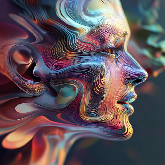 Turn memories or colors into abstract digital art wallpapers by ...