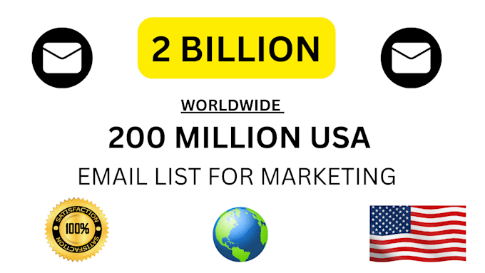 Send 850 million bulk email blast, email marketing campaign to inbox ...