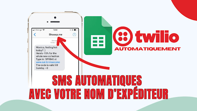 Connecter twilio a google sheets pour sms avec nom expediteur personnalise by Yourproserver | Fiverr