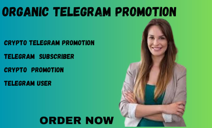 Supervise the promotion of telegram, twitter, and crypto by ...
