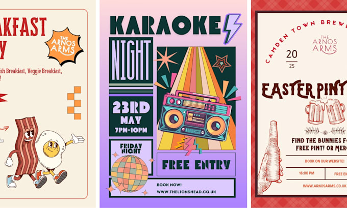 Create an event poster for your business by Anthonyge0 | Fiverr