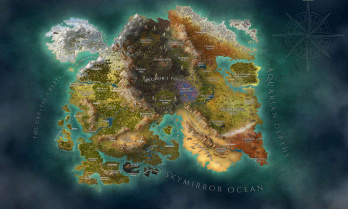 Do fantasy world board game map rpg table top fantasy novel tcg ...