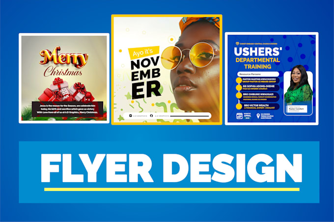 Design amazing social media flyers for you by Ted_thedesigner | Fiverr