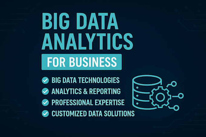 Do big data analytics with visualization by Graceuxdesigns | Fiverr