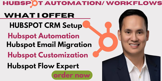 Do hubspot automation workflows hubspot integration crm setup and hubspot email by Cent_exp | Fiverr