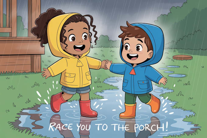 Draw illustration artwork in comic style for children by Jenny_artt ...