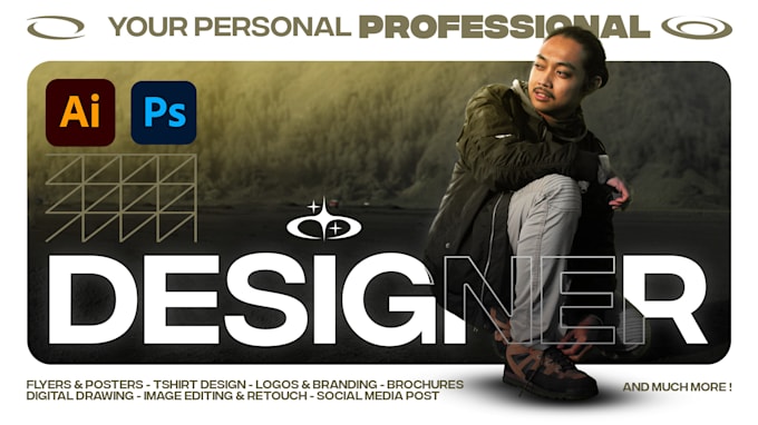 Be your personal professional graphic designer by Mfr_design | Fiverr