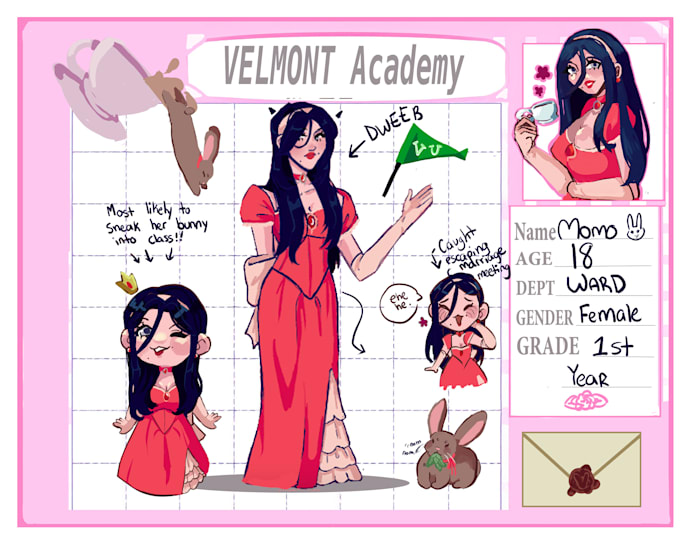 Draw custom characters for you by Tenshiiiv | Fiverr