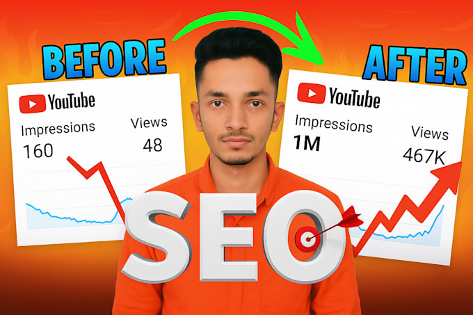 Be the best youtube seo expert and channel manager by Razzmia | Fiverr