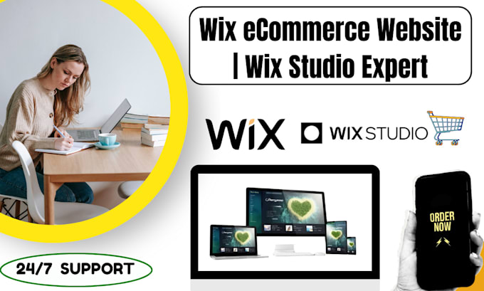 Design and redesign wix ecommerce online store landing page and wix ...