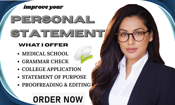 Edit and refine your personal statement for maximum impact by Brooklyn ...