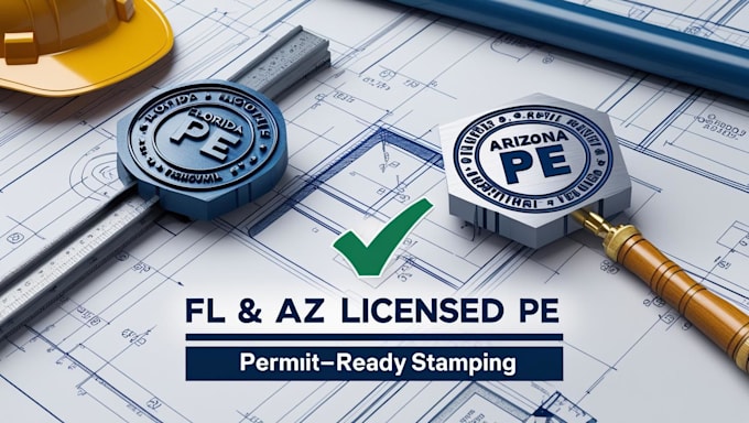 Review, stamp structural plans as licensed engineer in florida and ...