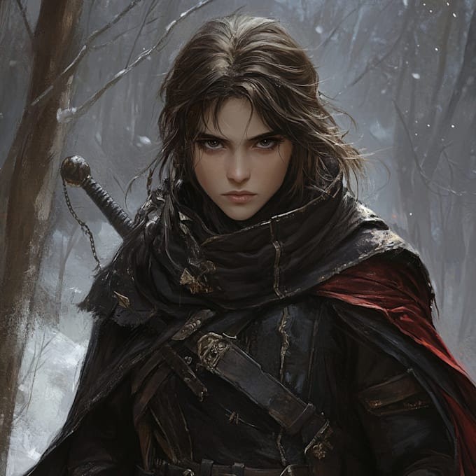 Design dnd fantasy character, pfp creatures by Anmoluvd | Fiverr