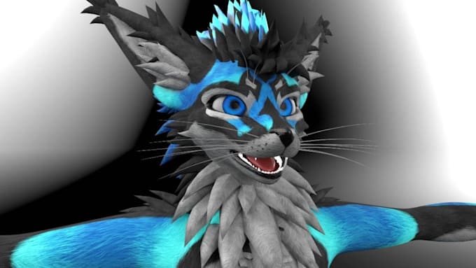Create custom humanoid 3d avatar for vtubing or vr chat by Aderin ...