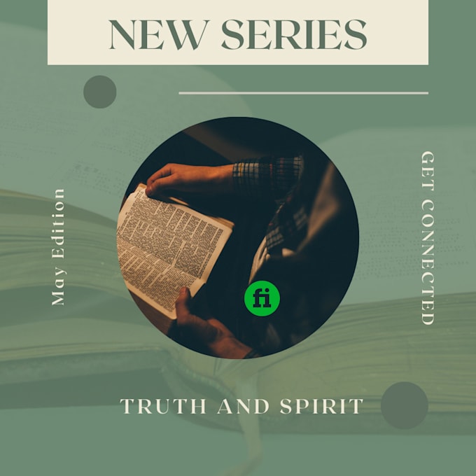 Design a sermon bible study series church graphics flyer by Prayerway ...