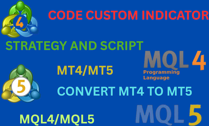 Code mt4, mt5 expert advisors, indicat0rs or trade copier bot for mt4 ...
