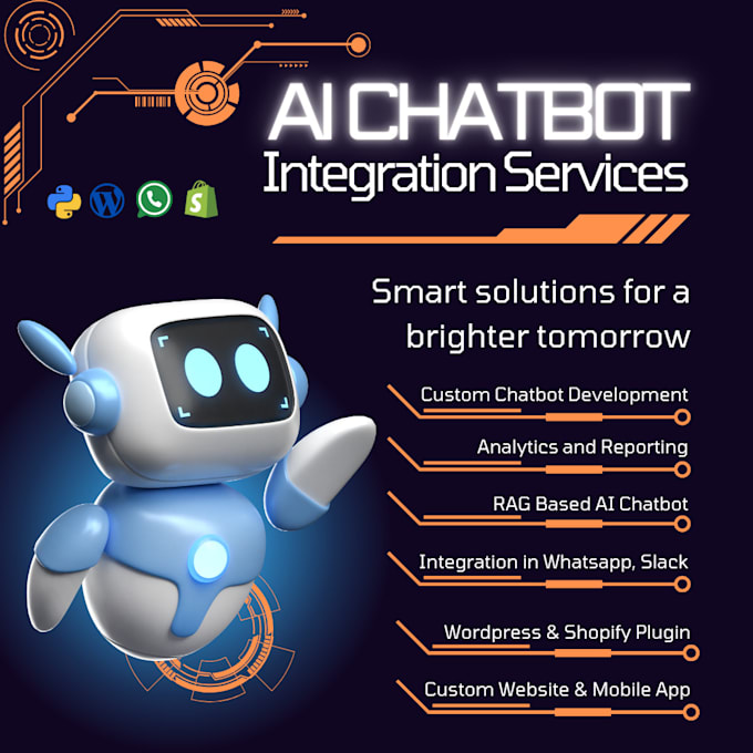 Build a custom ai chatbot trained on your files and data by Qasimalizahid | Fiverr