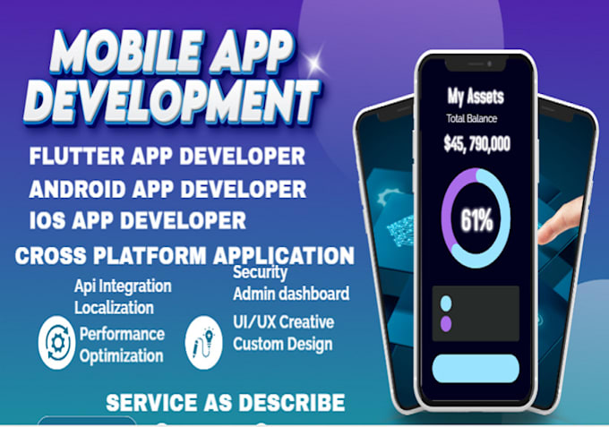Do complete ios app, android app development, swift, react, flutter developer by Flashkdev | Fiverr