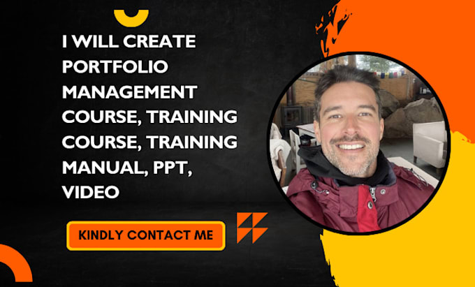 Create portfolio management course, training course, training manual ...