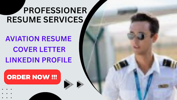 Craft aviation resume, cover letter, linkedin profile by Calvinhughes203 | Fiverr