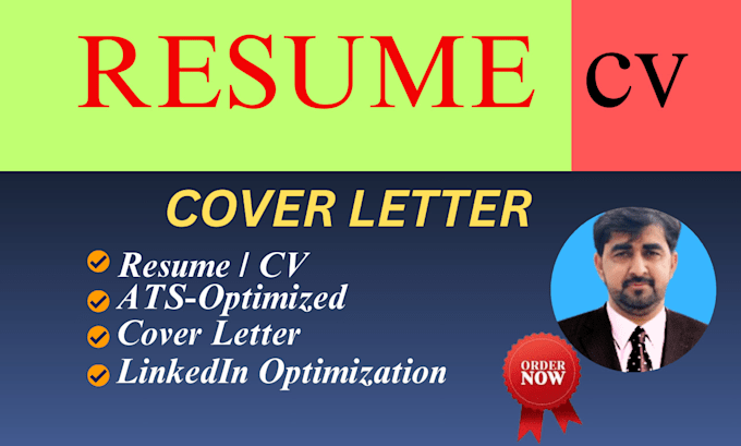 Write ats resume, cv, cover letter and optimize linkedin profile by Inamchandio | Fiverr
