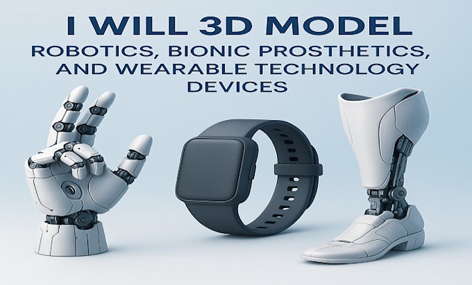 3d model robotics bionic prosthetics and wearable technology devices by ...