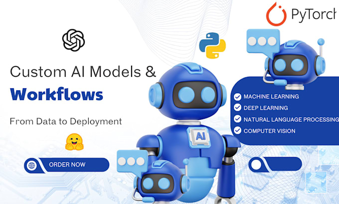 Develop custom ai and machine learning models with deep learning and nlp by Silasokanla1 | Fiverr
