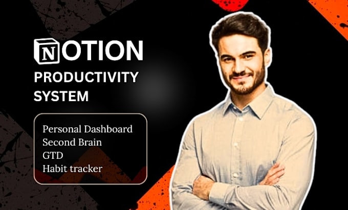 Build notion productivity system personal dashboard, second brain, habit tracker by ...