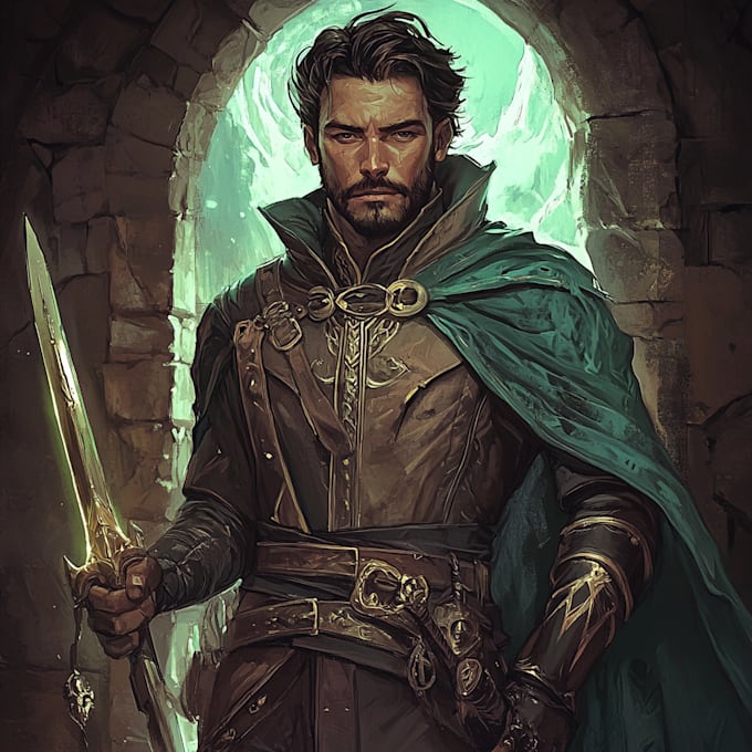 Do dnd character art and game character concept art by Parecebert | Fiverr