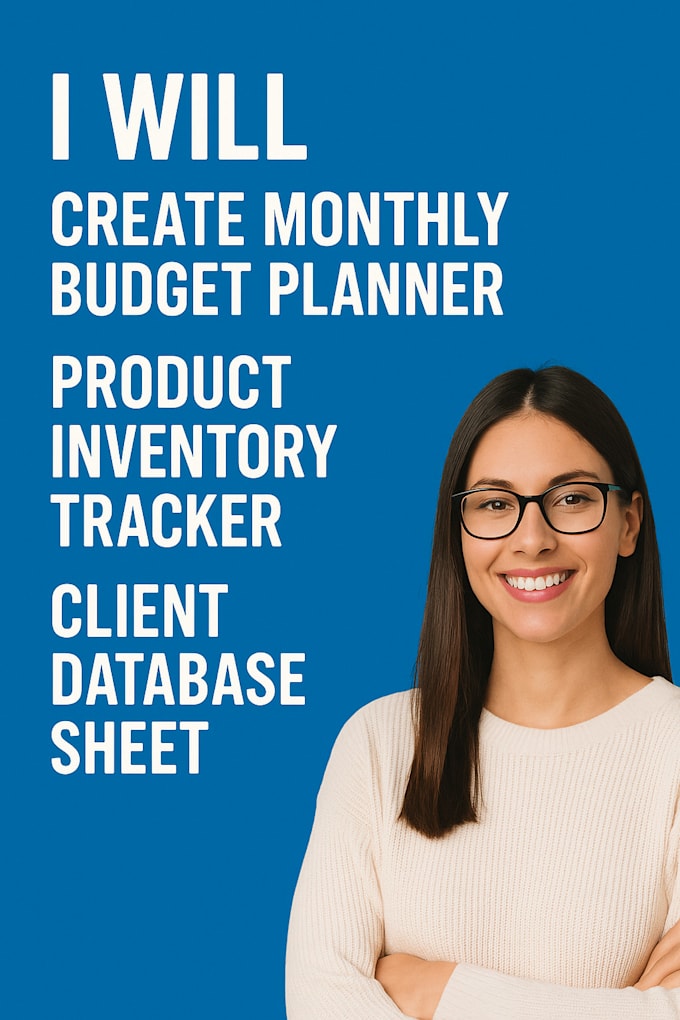 Create monthly budget planner, personal expense tracker, savings goal ...