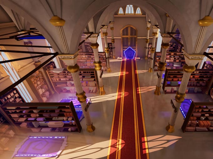 Do 3d game environment 3d scene game map level design in unity and unreal engine by Isabellaaven ...