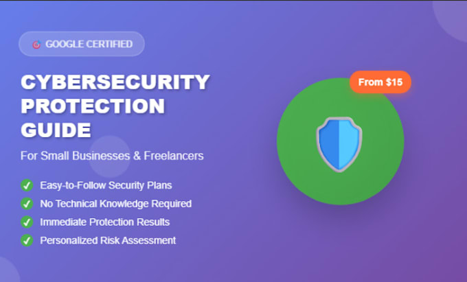 Create a cybersecurity guide for small businesses by Iwartimer | Fiverr