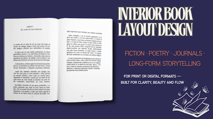 Design beautiful books, magazines or pdf layouts by Micaelavieyra | Fiverr