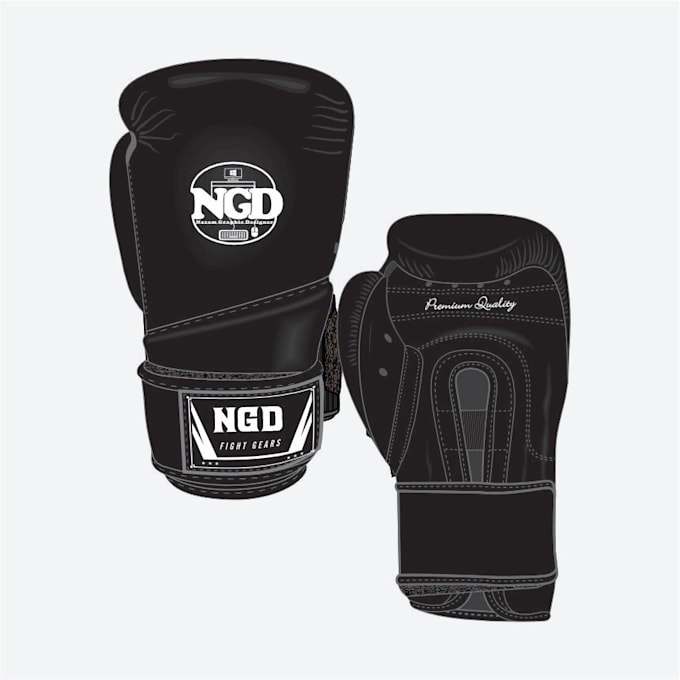 Custom boxing glove design professional and print ready by ...