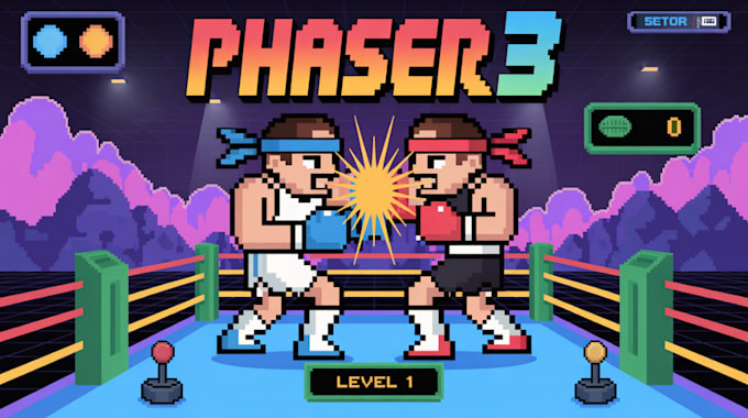 Create 2d web video game using javascript and phaser js by John_1v | Fiverr