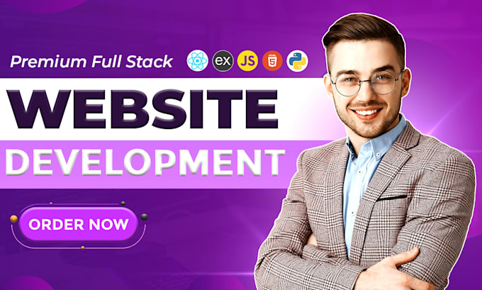 Build a professional website as full stack developer, frontend web development by Webdev3343 ...