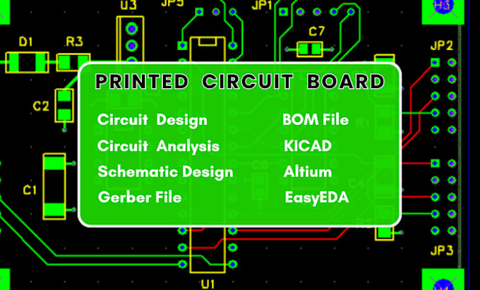 Do pcb layout schematic design, pcb assembly, circuit design bom files ...