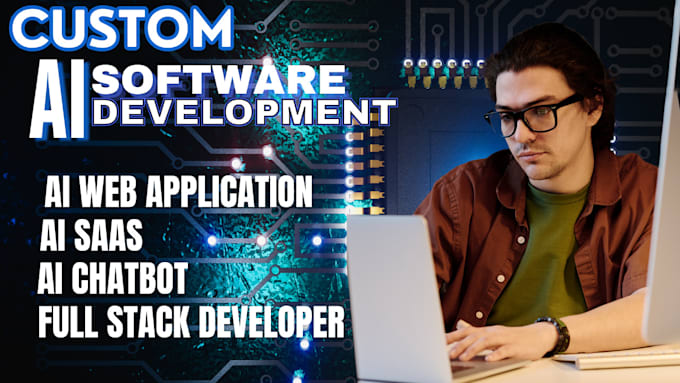 Develop ai software, ai saas, full stack ai web application, ai chatbot, crm by Abdmujeq | Fiverr
