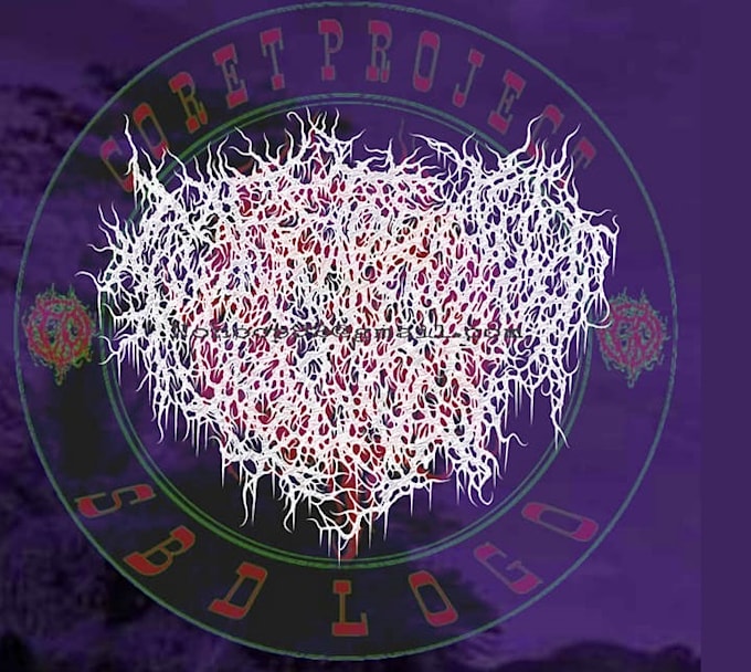 Death metal,deathcore,metalcore logo initial emblem symbol by Thoma ...