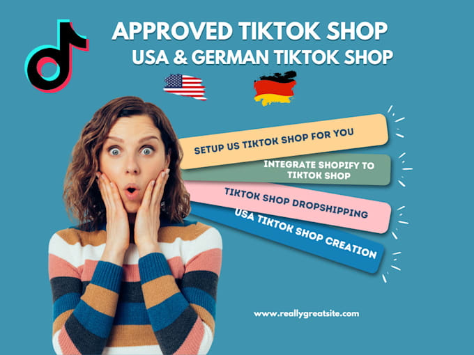 Create usa tik tok shop set up tiktok shop manage tiktok shop usa tiktok account by Keisti | Fiverr