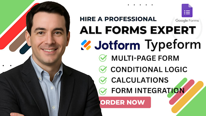 Design smart forms, quizzes, surveys using jotform, typeform, or google ...