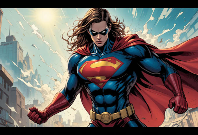 Drawing your favorite superhero character and comic by Milyaushailiny ...