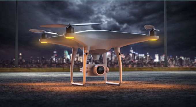 3d cad models of drones, uavs, and vtol aircraft, and 3d printable ...