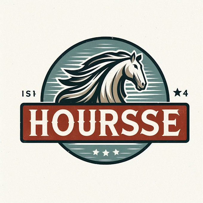 Design a modern mascot hourse logo by Jayden_burch | Fiverr