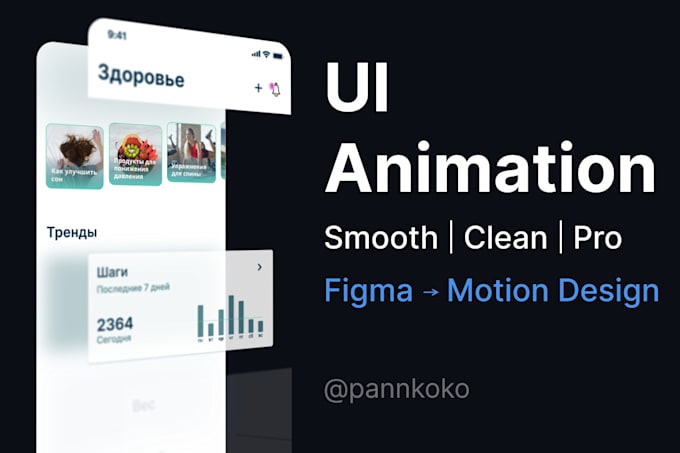 Design custom ui animations to boost your user experience by Pannkoko | Fiverr