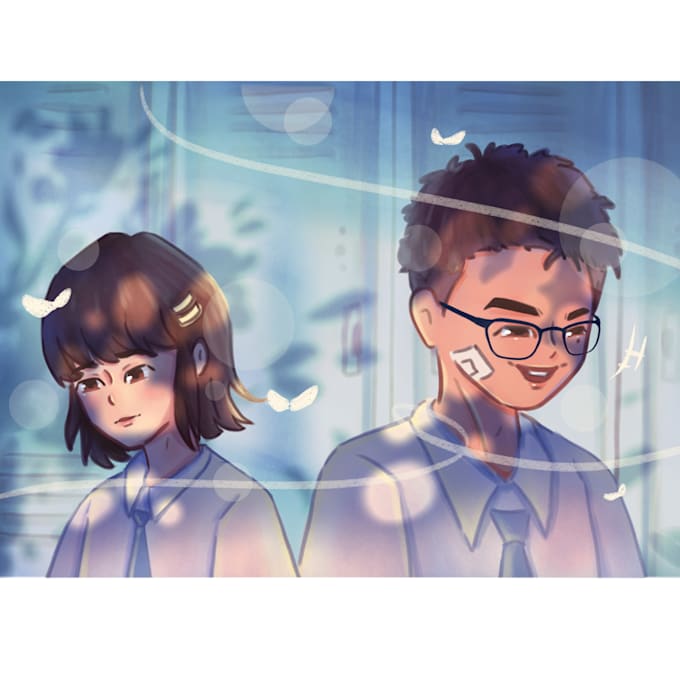 Draw your avatar with cute style by Khaii_studio | Fiverr