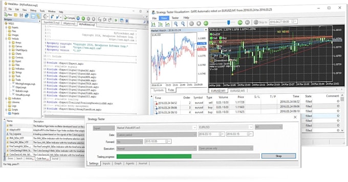 Do Algorithm Trading Robot Expert Advisor Trade Copier In Metatrader By