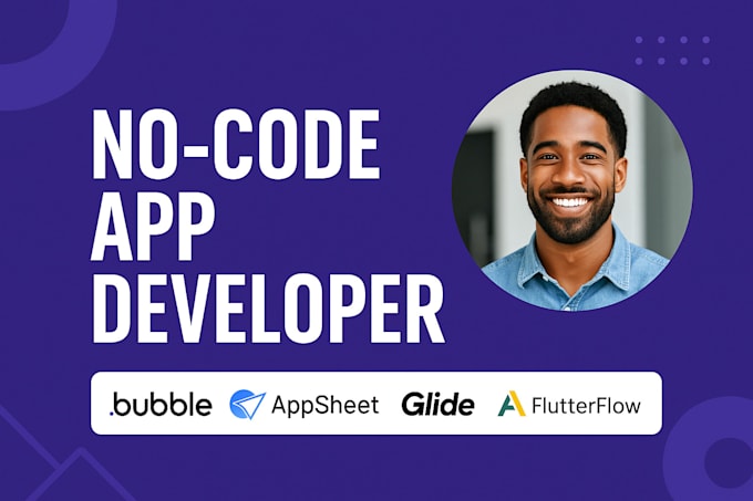 Develop No Code Bubble Website Appsheet Mobile App Adalo Glide App Flutterflow By Bennytommy21