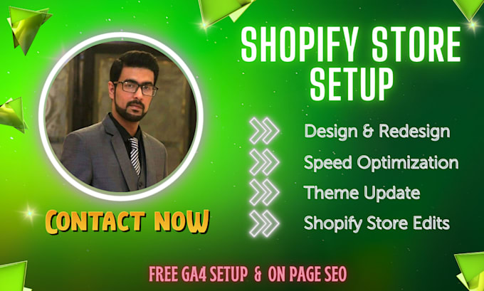 Set up shopify store design and redesign as top rated shopify ...