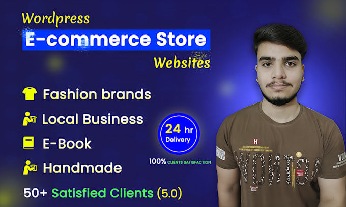 Build wordpress ecommerce store with elementor and woocommerce, website ...